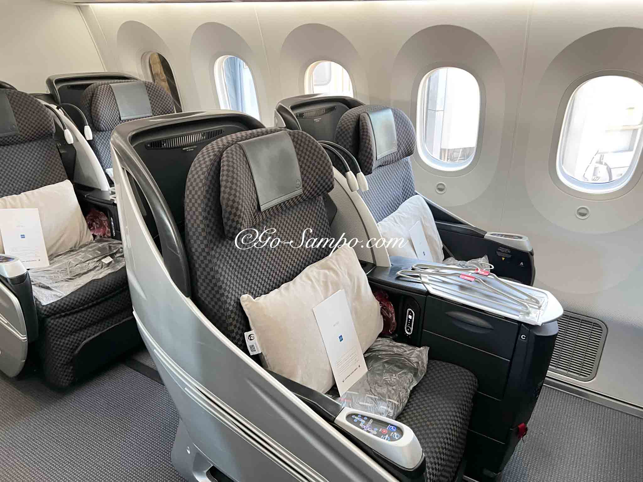 【搭乗記】羽田-台北松山 JAL097 B787-8 国際線ビジネスクラスに乗ってきた！